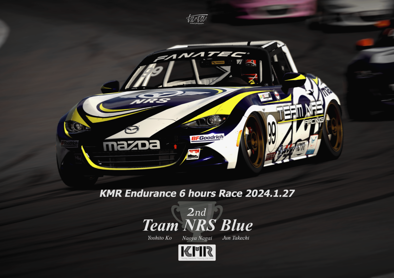 第3回 iRacing KMR耐久6時間レースのご案内 - KMR Racing